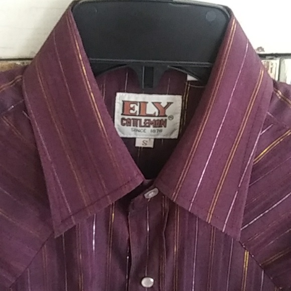 Ely Cattleman | Shirts | Vintage Ely Cattleman Western Shirt Size Small ...